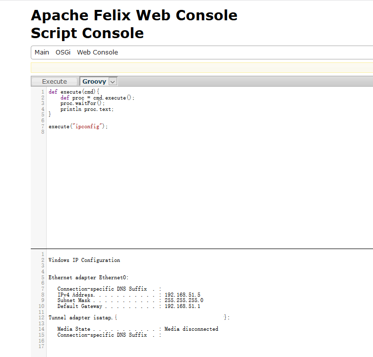 Apache Felix Web Console安全问题 Apache Web Console Security Issues 一户禾